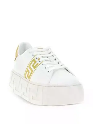 Versace La Greca Platform Sneakers