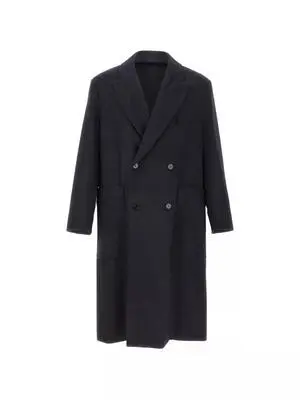 PALTO' Double-breasted Peak-lapel Coat