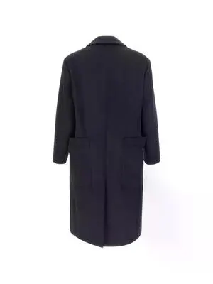 PALTO' Double-breasted Peak-lapel Coat