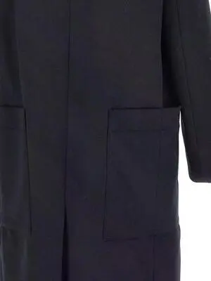 PALTO' Double-breasted Peak-lapel Coat