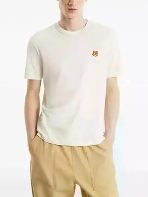 Maison Kitsuné Fox Head T-shirt - Neutrals