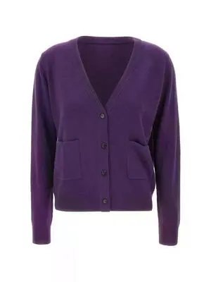 NOT SHY Ava Patch-pocket V-neck Cardigan
