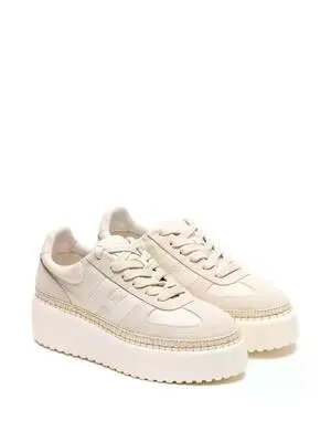 Hogan H-stripes Platform Sneakers