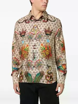 Philipp Plein Monogram Tattoo Shirt
