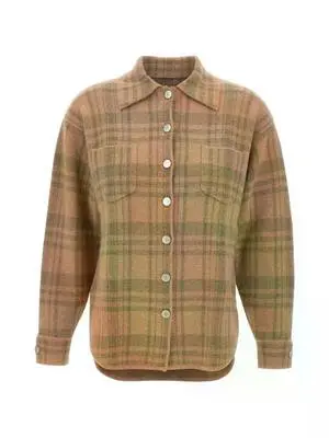 NOT SHY Jasper Patch-pockets Checked Shirt
