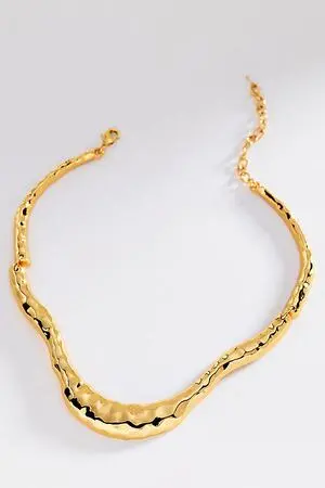 Anthropologie Structural Collar Necklace