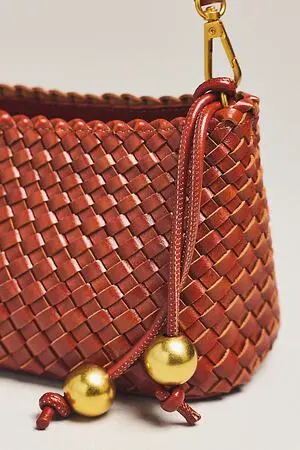 Anthropologie Calla Woven Crossbody Bag - Sienna