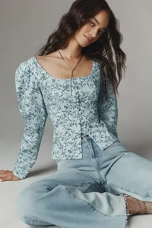 By Anthropologie Puff Sleeve Blouses
