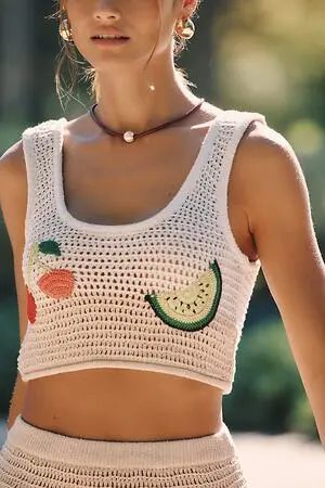 CELANDINE Crochet Market Stand Top