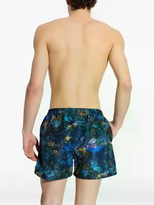 Paul Smith Printed Drawstring Swim Shorts