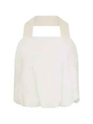 St. Agni Open Back Blouses