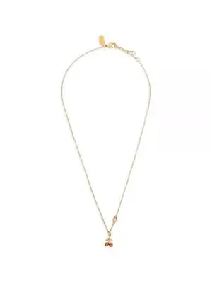 COACH® Cherry Pendant Necklace - Gold