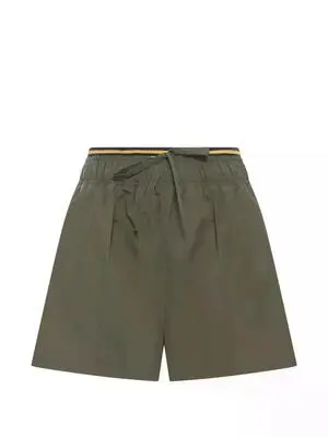 Prada Drawstring Waistband Shorts - Green