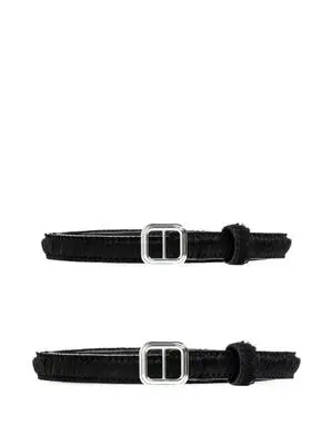 Lié Studio Georgia Buckle Belt - Black