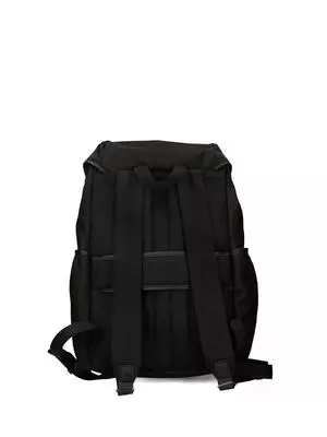 BOSS Drawstring Zip Backpack - Black