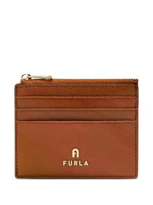 Furla Small Camelia Logo-detail Wallet - Brown