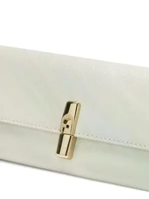 Furla Iride Textured Wallet - Neutrals