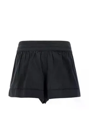 Isabel Marant Étoile Cybila Pleated Shorts - Black