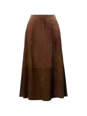 Vince A-line Flared Midi Skirt