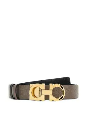 FERRAGAMO Reversible Belt - Neutrals