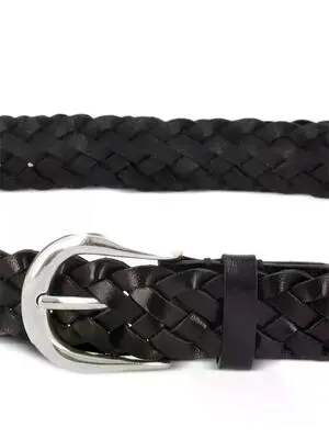 Studio Nicholson Braided Leather Belt