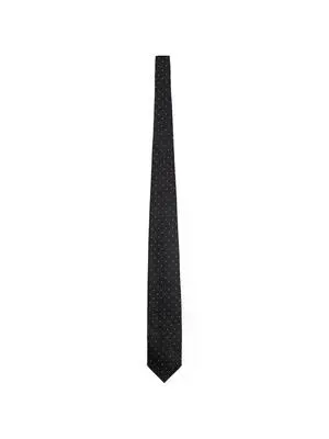 TOM FORD Polka-dot Neck Tie - Black
