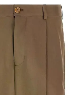 Marni Pleated Wide-leg Trousers