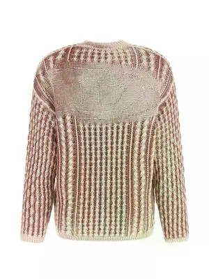 DIESEL® Striped Knitted Sweater - Neutrals