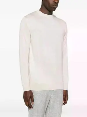 Eleventy Crewneck Sweater - Neutrals