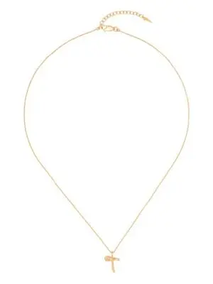 MISSOMA Molten Initial Pendant Necklace - Gold