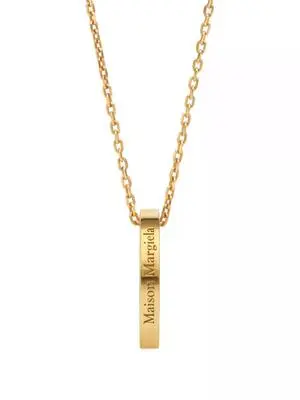 MAISON MARGIELA Logo Ring Necklace - Gold