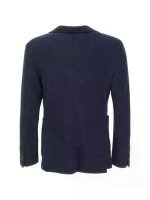 MANUEL RITZ Patch-pocket Single-breasted Blazer