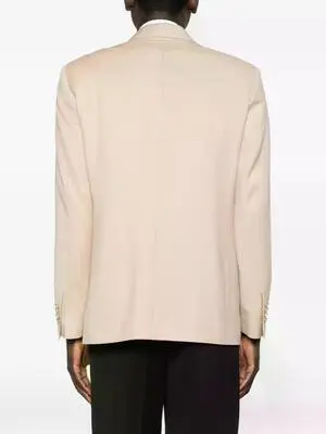 LARDINI Double-breasted Blazer - Neutrals
