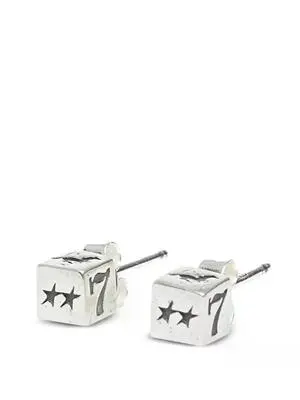 TWOJEYS Dice Stud Earrings