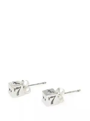 TWOJEYS Dice Stud Earrings