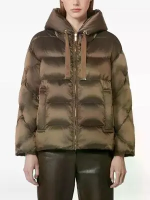 Max Mara Quilted Hooded Puffer Jacket