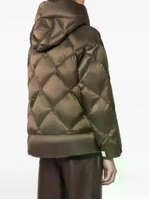 Max Mara Quilted Hooded Puffer Jacket