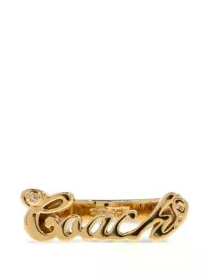 COACH® Logo Ring - Gold