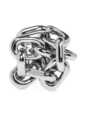 JIL SANDER Chain Knot Earrings