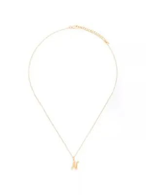 MISSOMA Molten Initial Mini Necklace - Gold