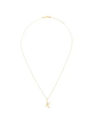 MISSOMA Mini Initial Pendant Necklace - Gold