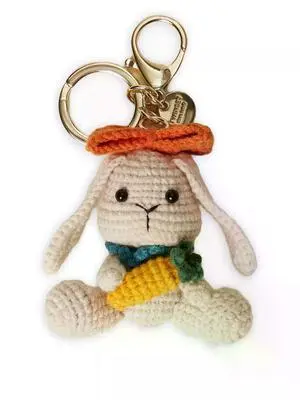 TWINSET Rabbit-design Keychain - Gold