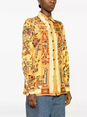 Hermès 1990s Printed Shirt