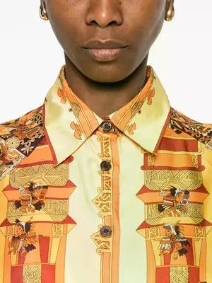 Hermès 1990s Printed Shirt