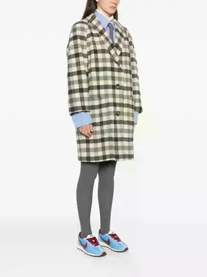 A.N.G.E.L.O. VINTAGE CULT 1980s Check-pattern Buttoned Coat