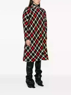 A.N.G.E.L.O. VINTAGE CULT 1980s Checked Wool Coat