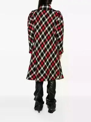 A.N.G.E.L.O. VINTAGE CULT 1980s Checked Wool Coat