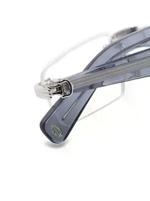 Cartier Rectangle-frame Glasses - Silver