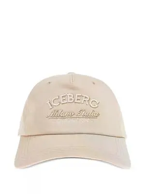 Iceberg Embroidered Baseball Cap - Neutrals