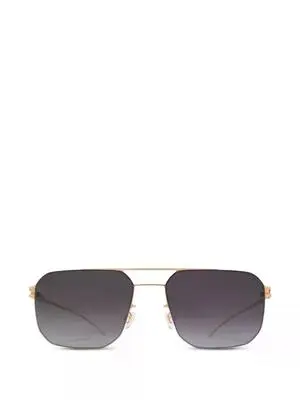 Mykita Rhys Geometric-frame Sunglasses - Gold